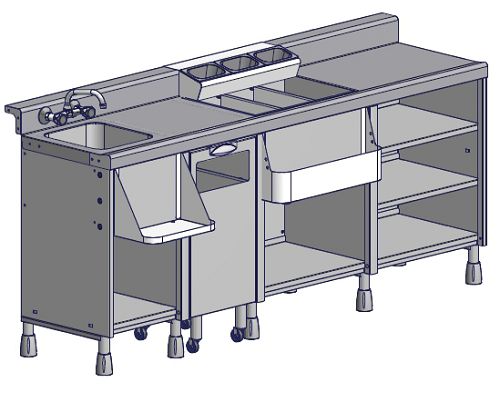 Bartender Stainless Steel Bars | JustBars.com
